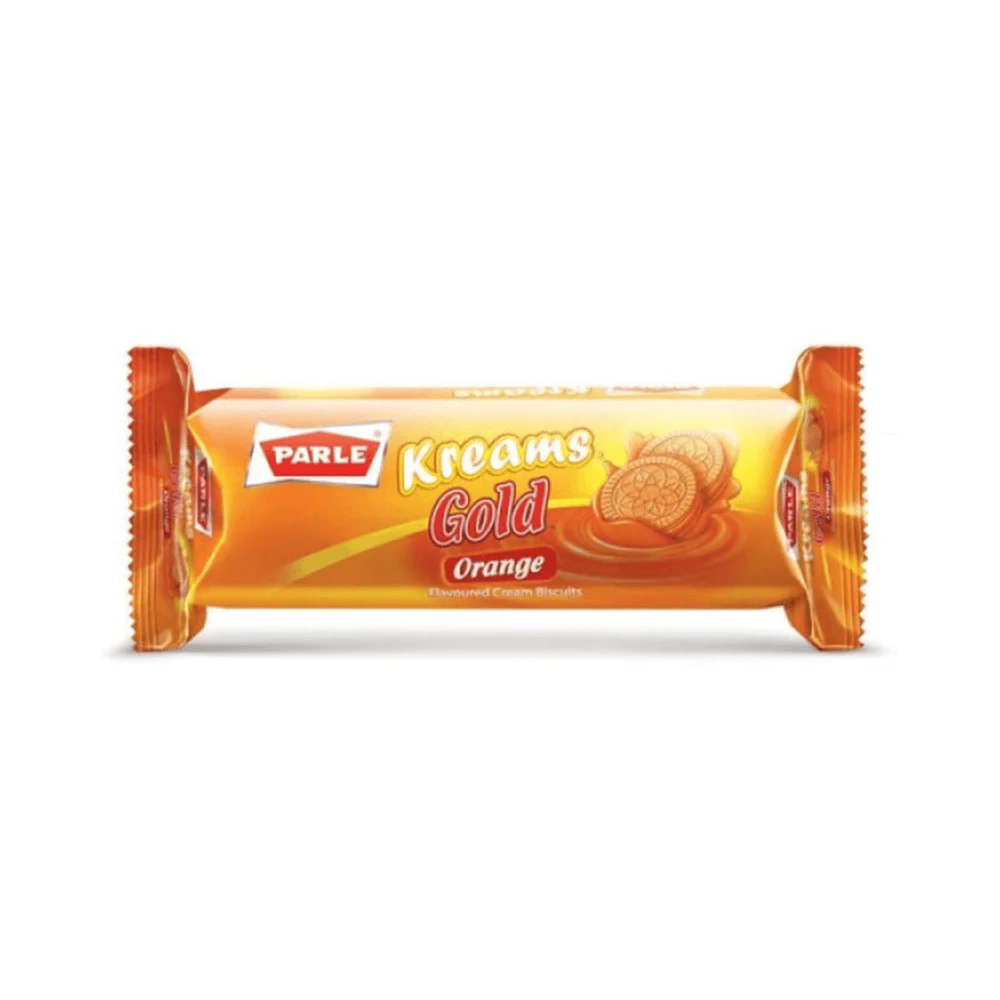 Buy Online Parle Kreams Gold Orange Biscuits | USA.